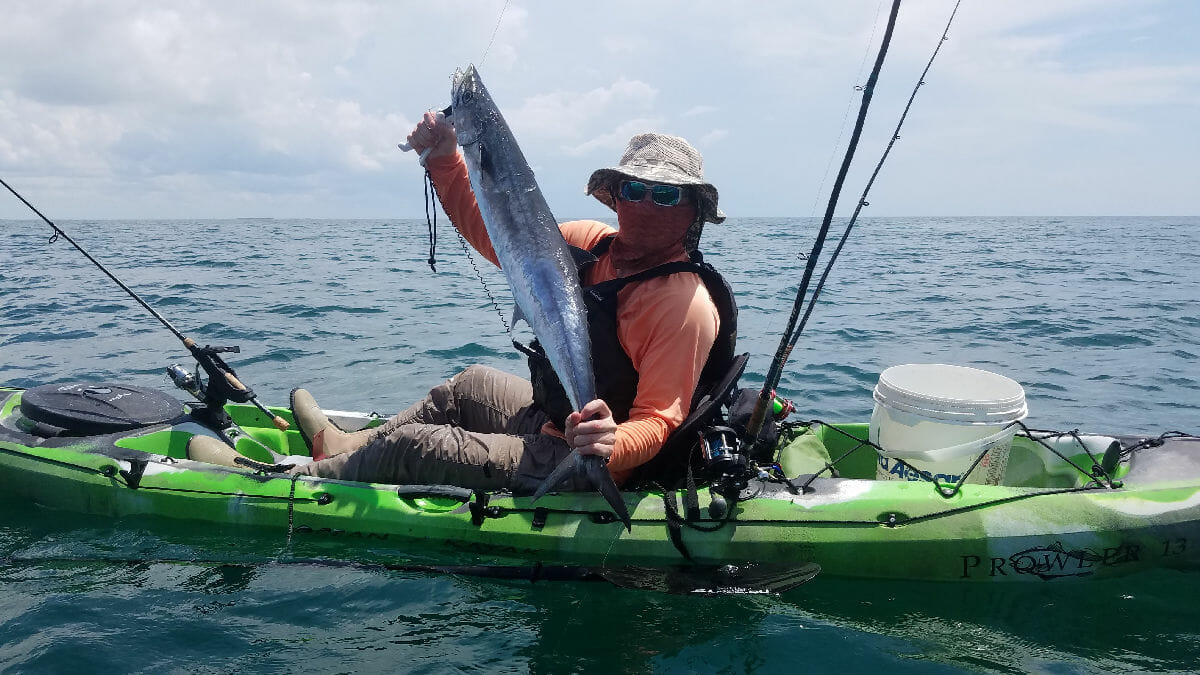 Offshore Kayak Fishing Matagorda Bay | Cypress Slough Taxidermy